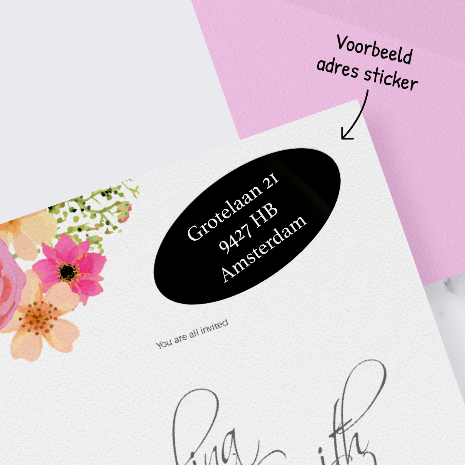 Adres stickers maken en laten drukken | Kortingsticker.nl